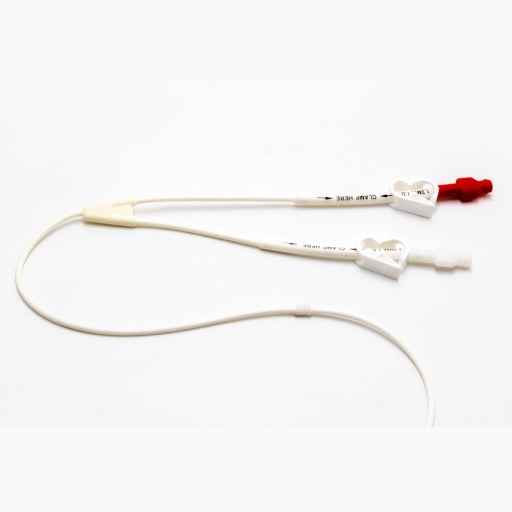 [0600310] Catéter Hickman/Broviac 2 lumen 7.0Fr., 65cm s/introductor